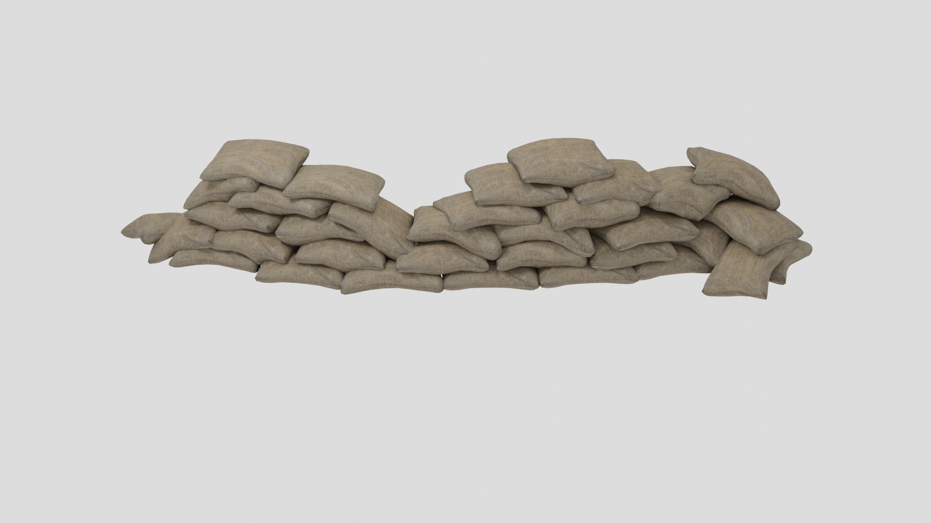 3D Model Sandbags - TurboSquid 1749973