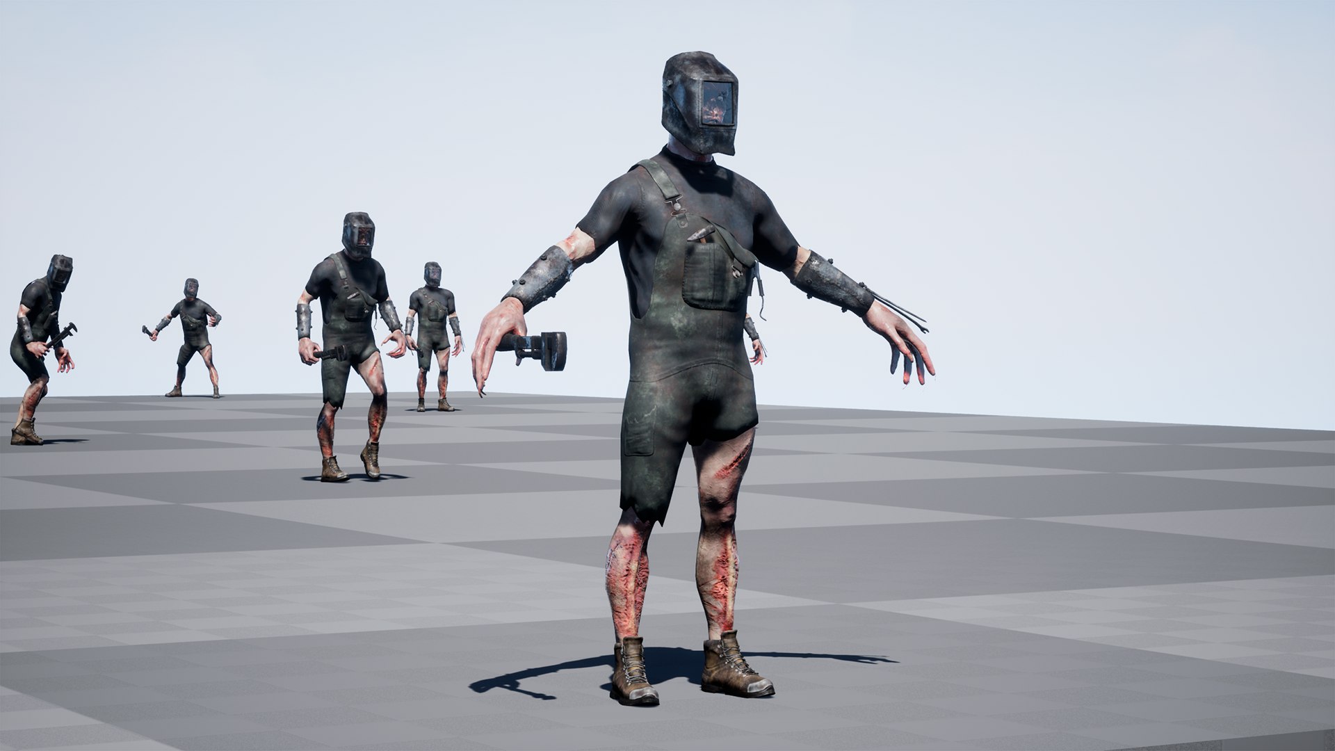 Welder Mutant model - TurboSquid 1812314
