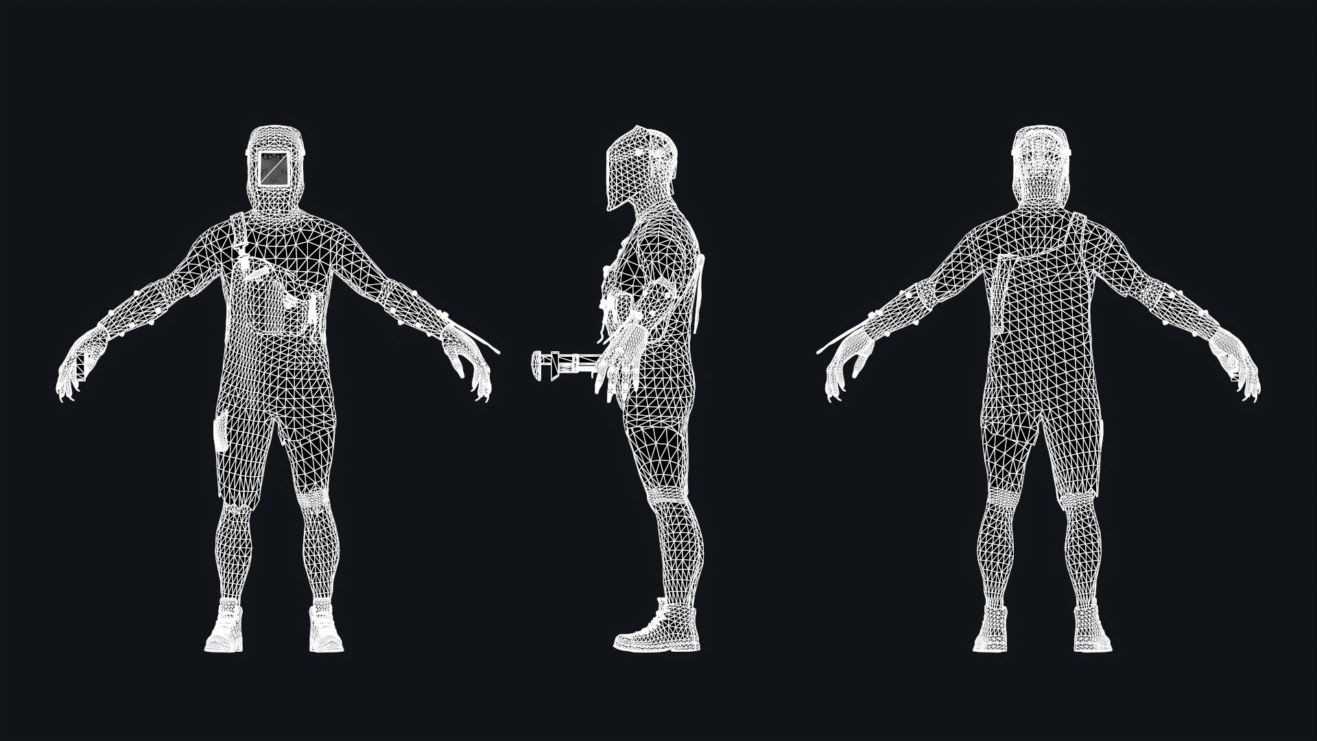Welder Mutant model - TurboSquid 1812314
