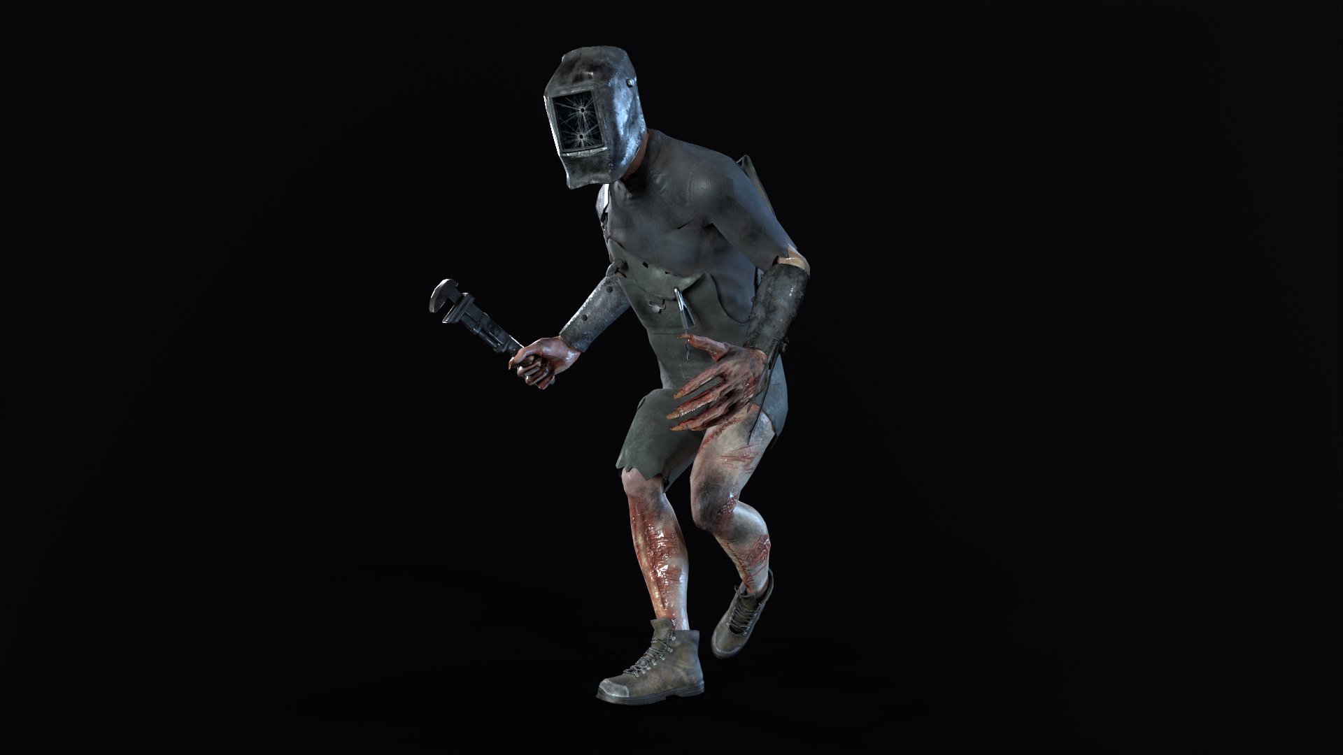 Welder Mutant model - TurboSquid 1812314