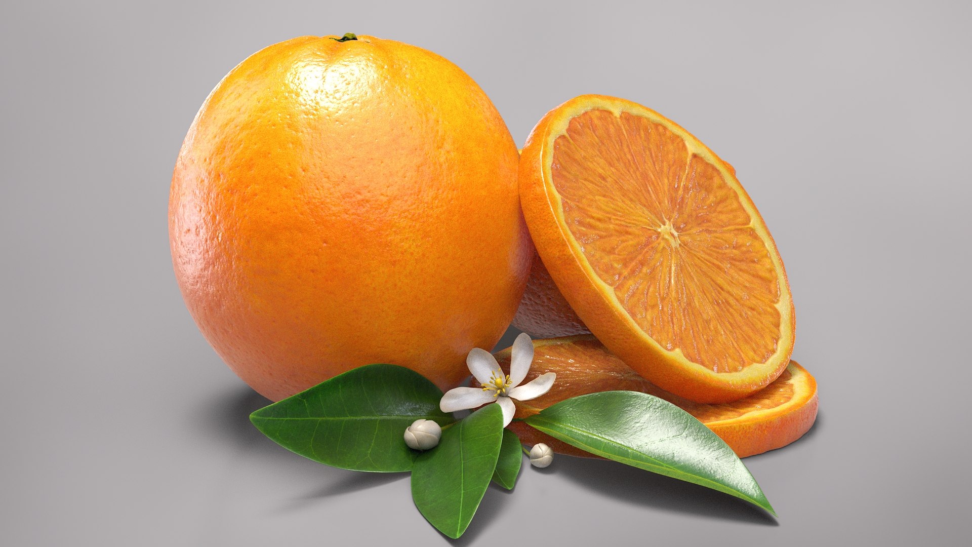 Oranges Realistic Real Model - TurboSquid 1406374