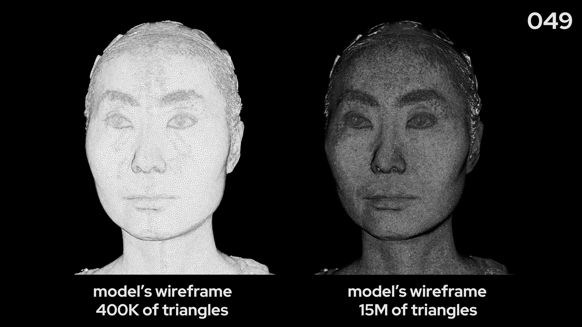 Free FREE Asian Female 30s Head Scan 049 3D Model - TurboSquid 2151857