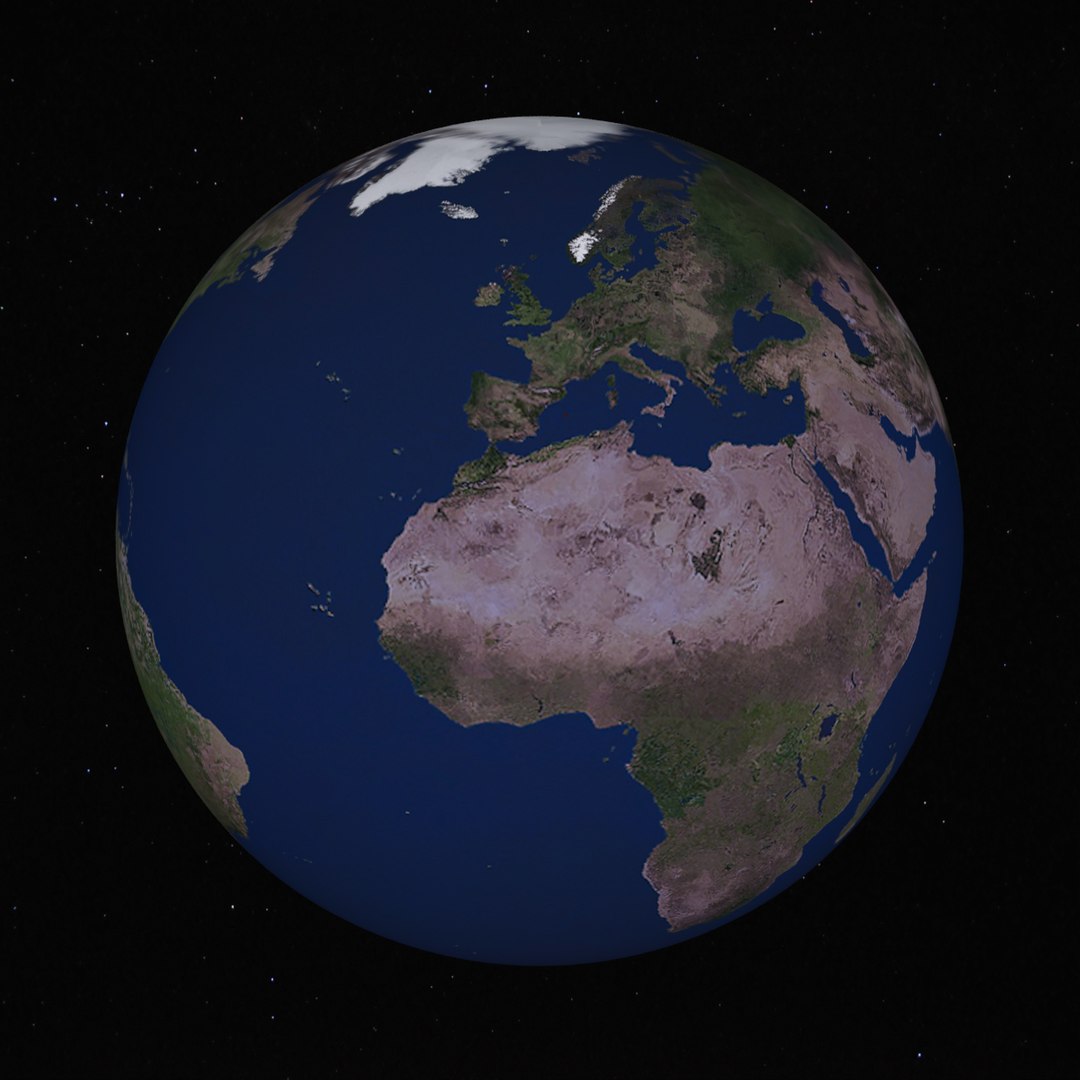 Earth 3d Model