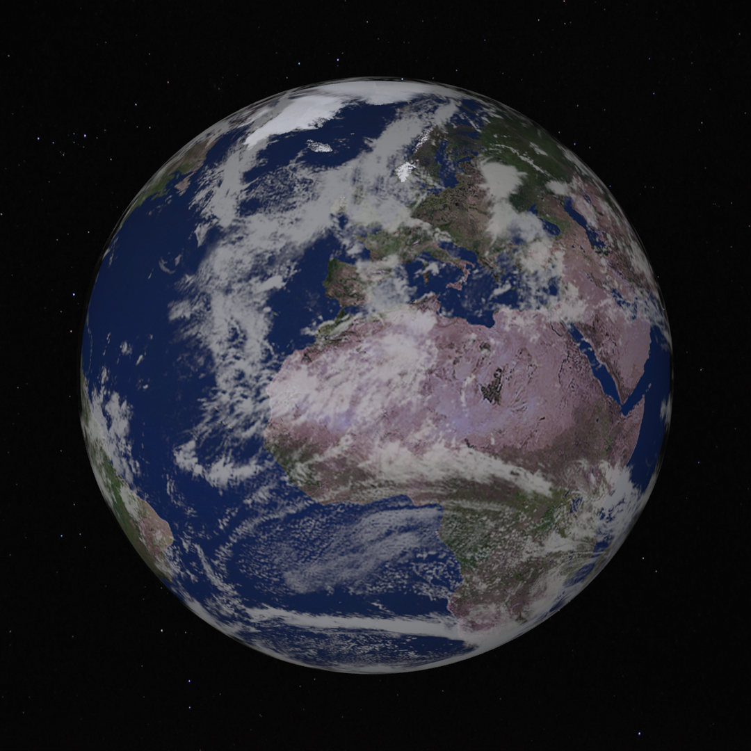 Earth 3d Model