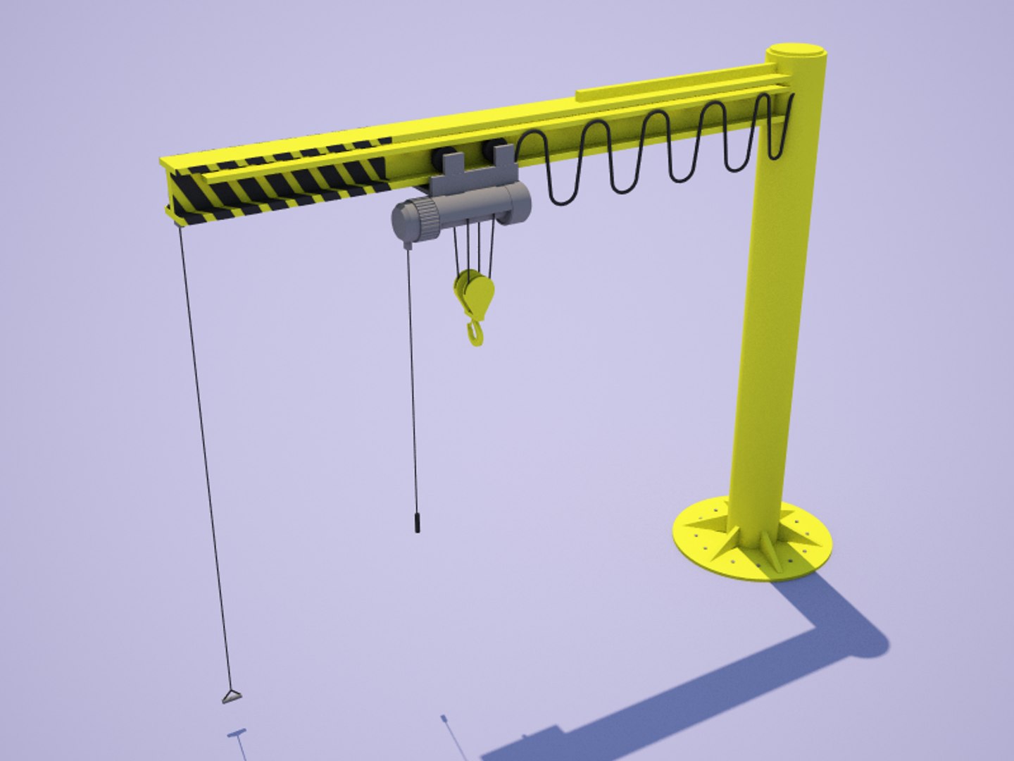 Jib Crane 3d Model