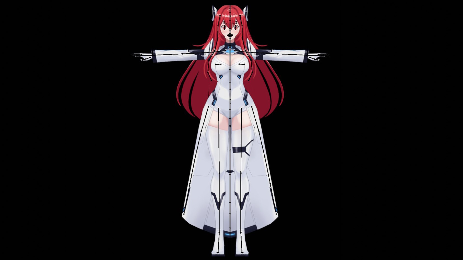 Noa - Original Anime Character 3D Model - TurboSquid 2347509