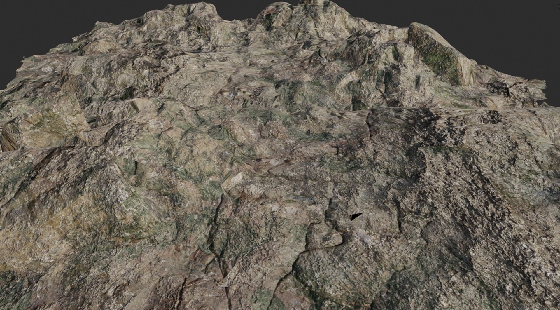 3D Rock Face - TurboSquid 1741242