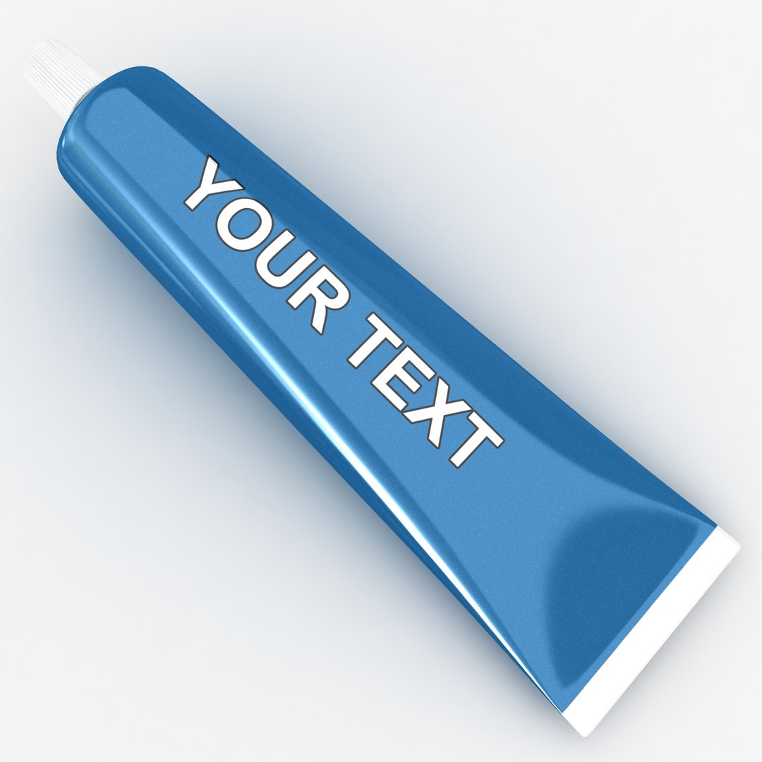 Realistic Toothpaste 3ds