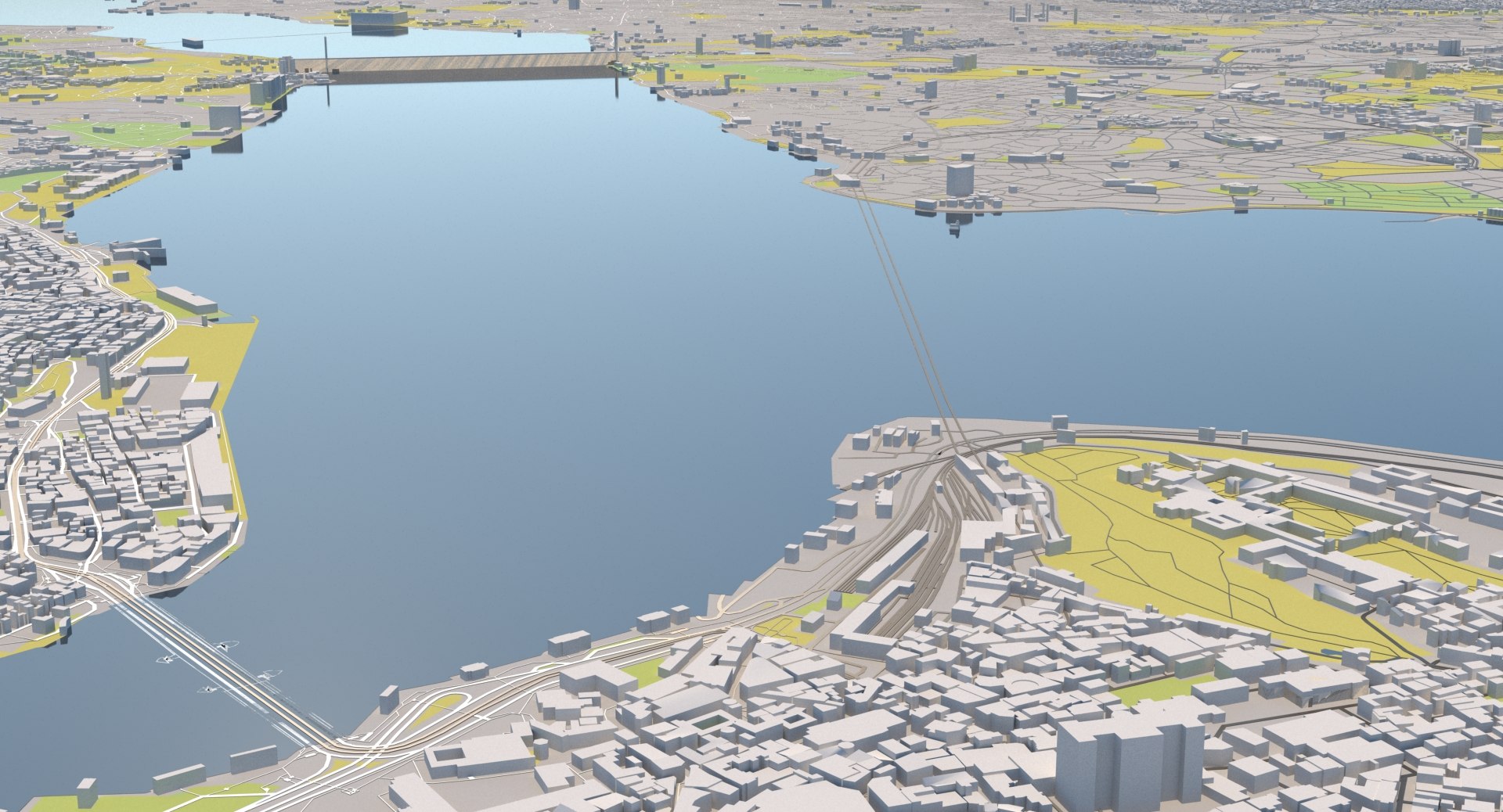 Istanbul City Model - TurboSquid 1403618