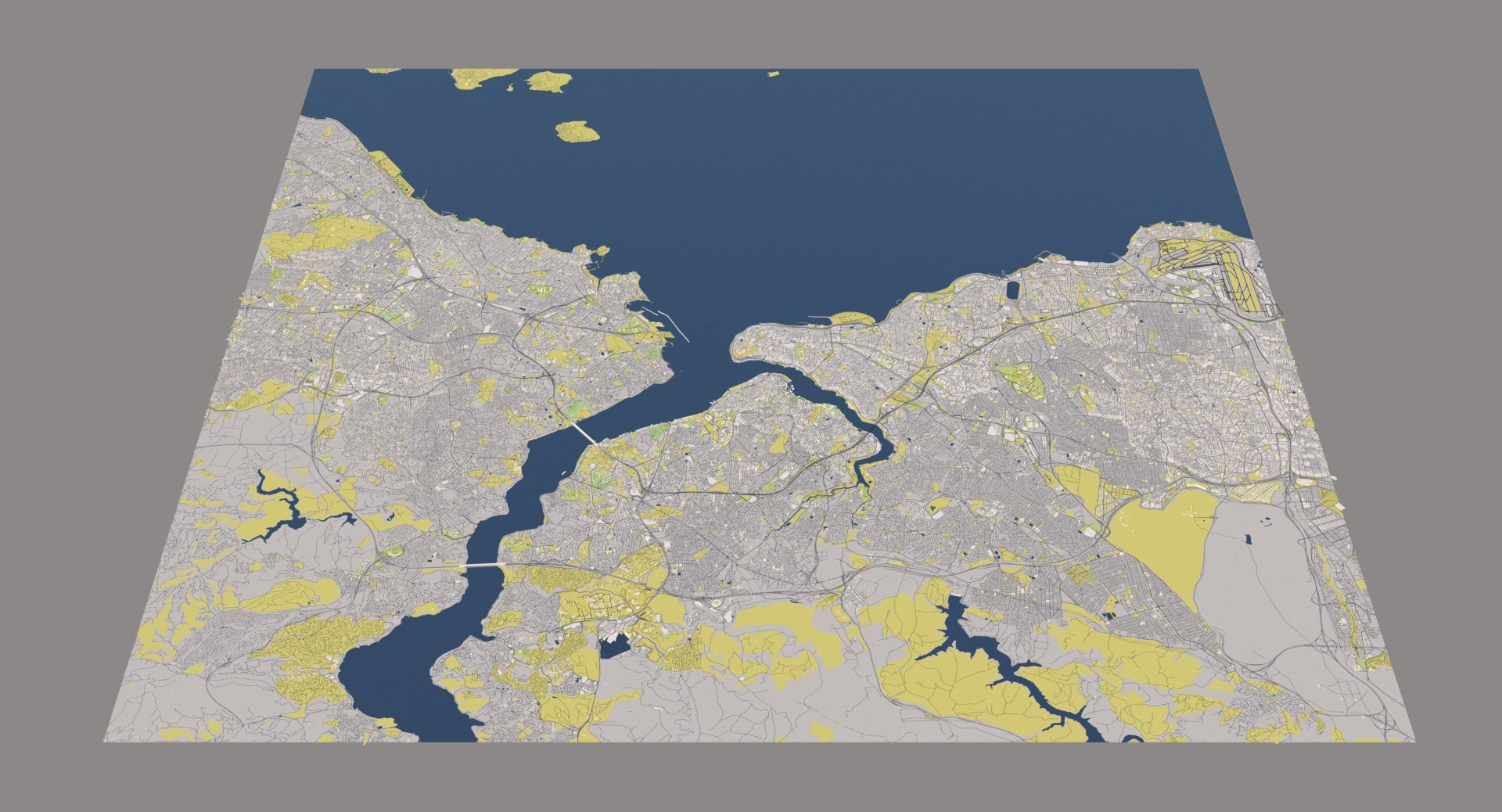Istanbul City Model - TurboSquid 1403618