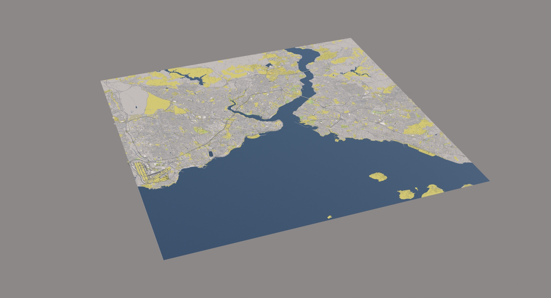 Istanbul City Model - TurboSquid 1403618