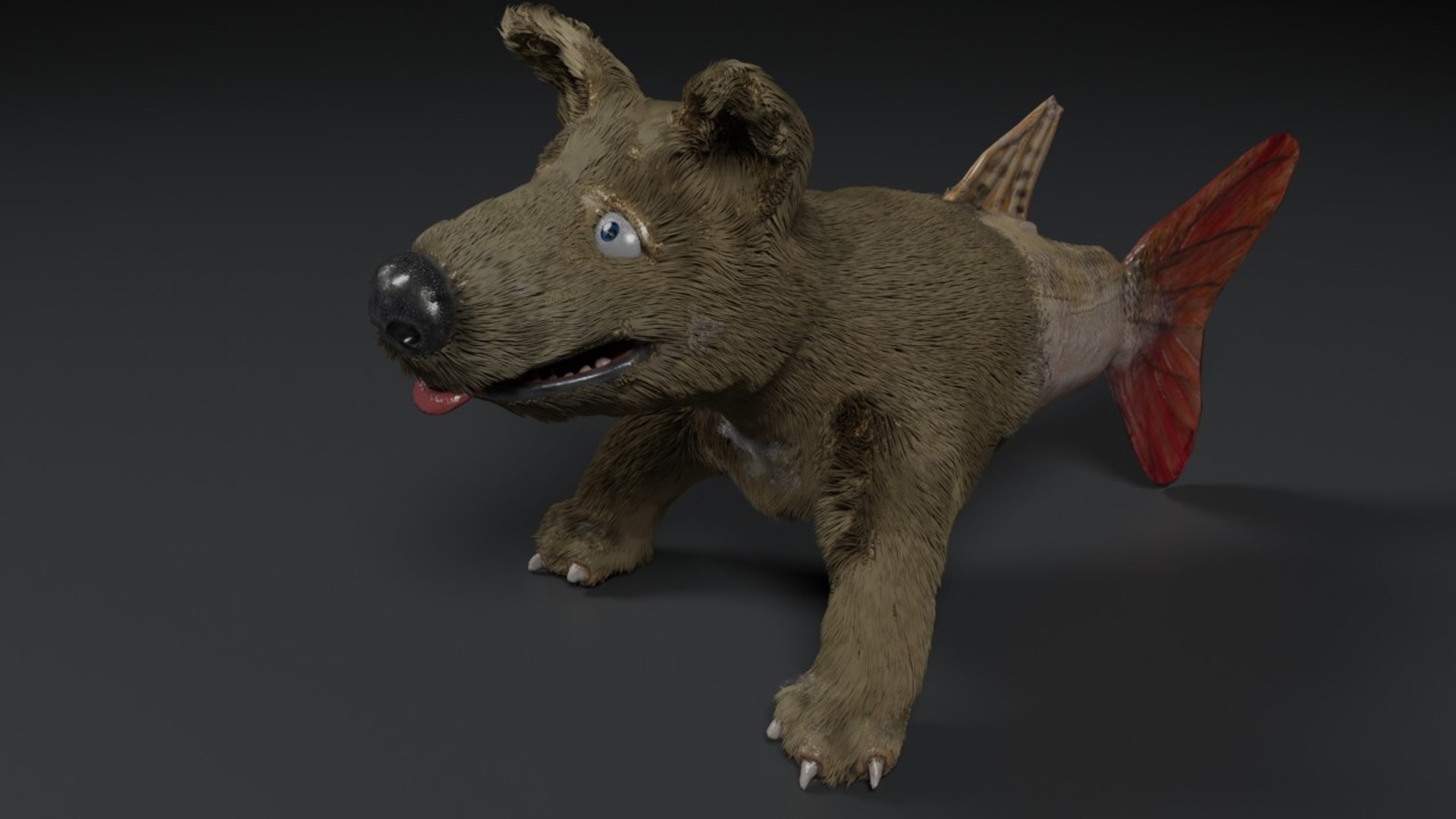 3D Dogfish Animation Model - TurboSquid 1636990