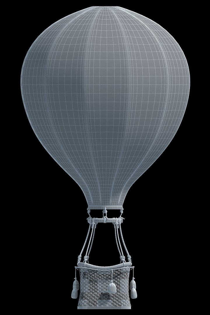 ancient air baloon 3d 3ds