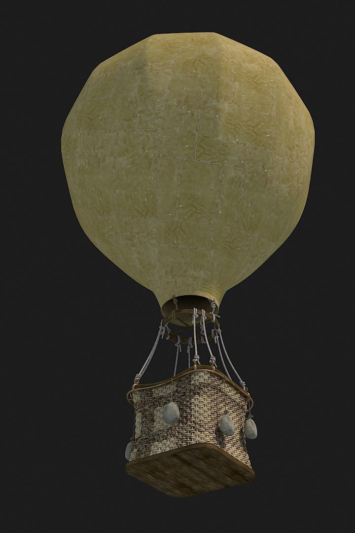 ancient air baloon 3d 3ds