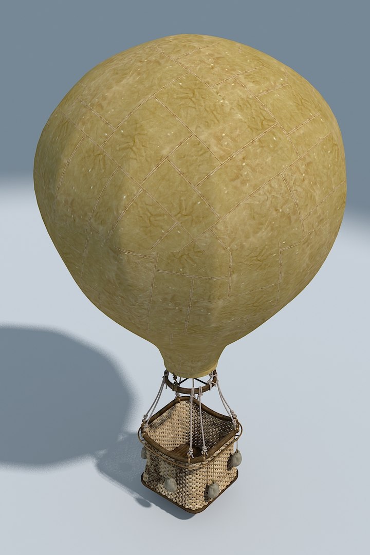 ancient air baloon 3d 3ds