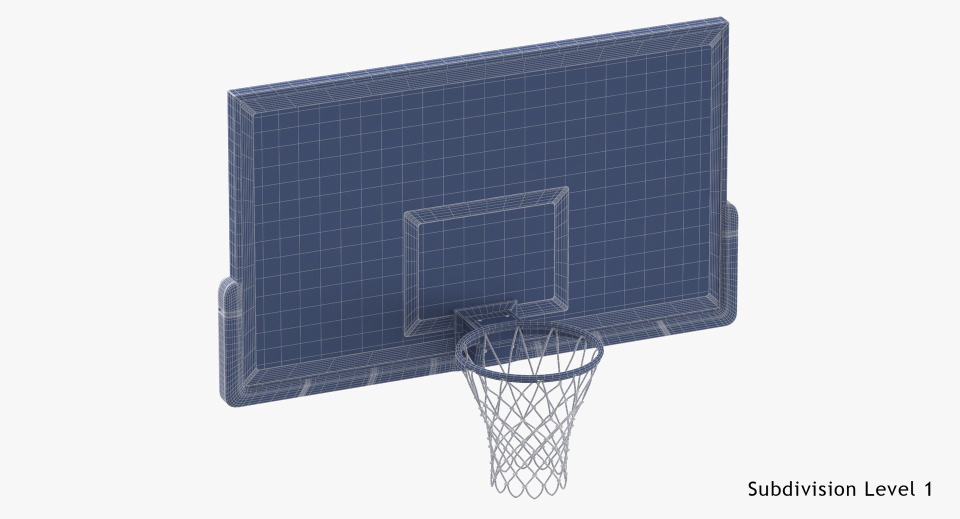 3D basketball net board - TurboSquid 1497812