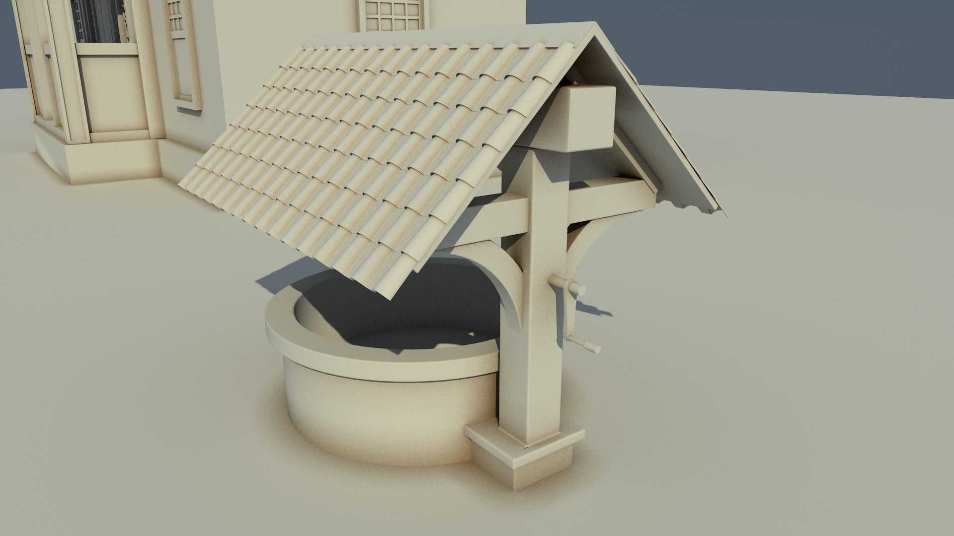 3d Max Farm House