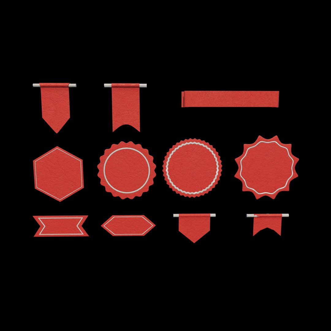 Ribbon Banner 3D Model 3D Model - TurboSquid 2401721