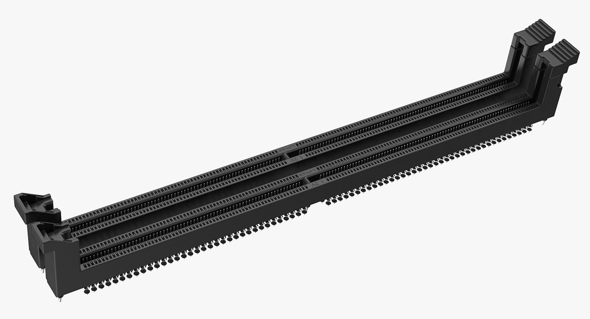 3D Ddr4 Dimm Memory Slot - TurboSquid 1427138