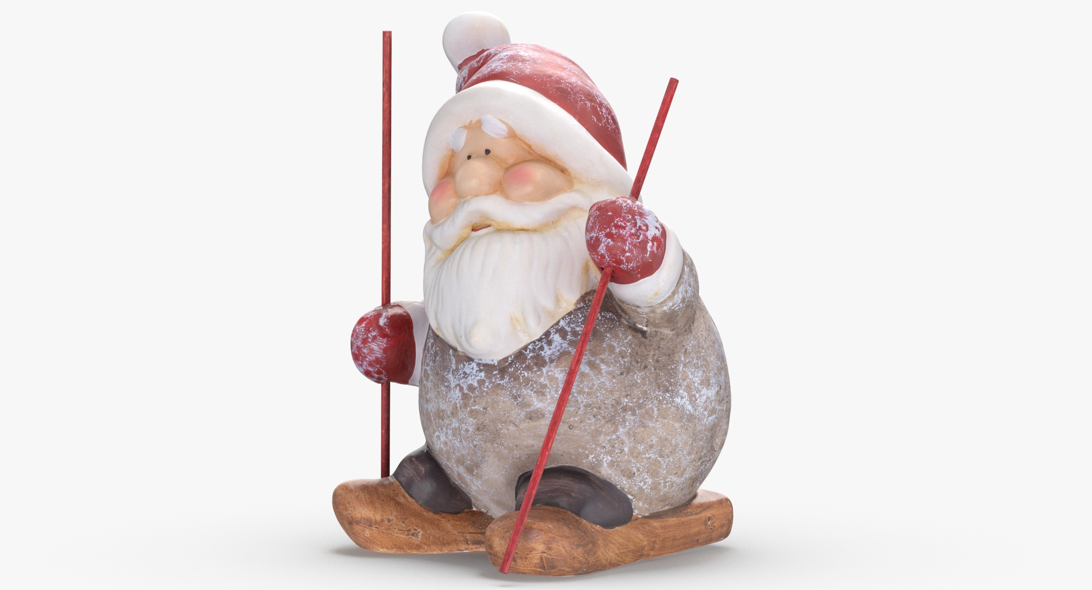 3D santa claus statue decoration - TurboSquid 1484460
