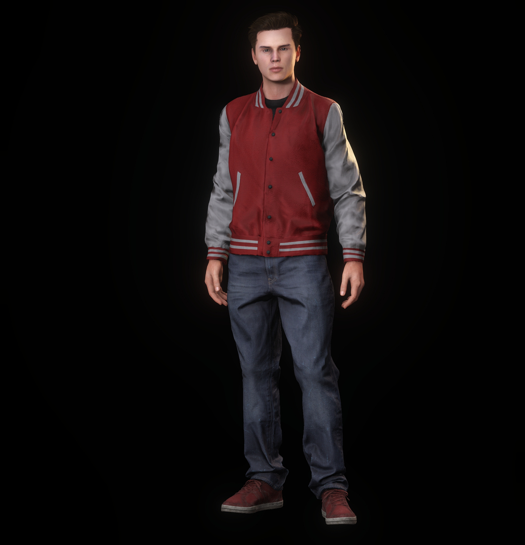 3D Athlete Jock PBR Game Ready - TurboSquid 2097850