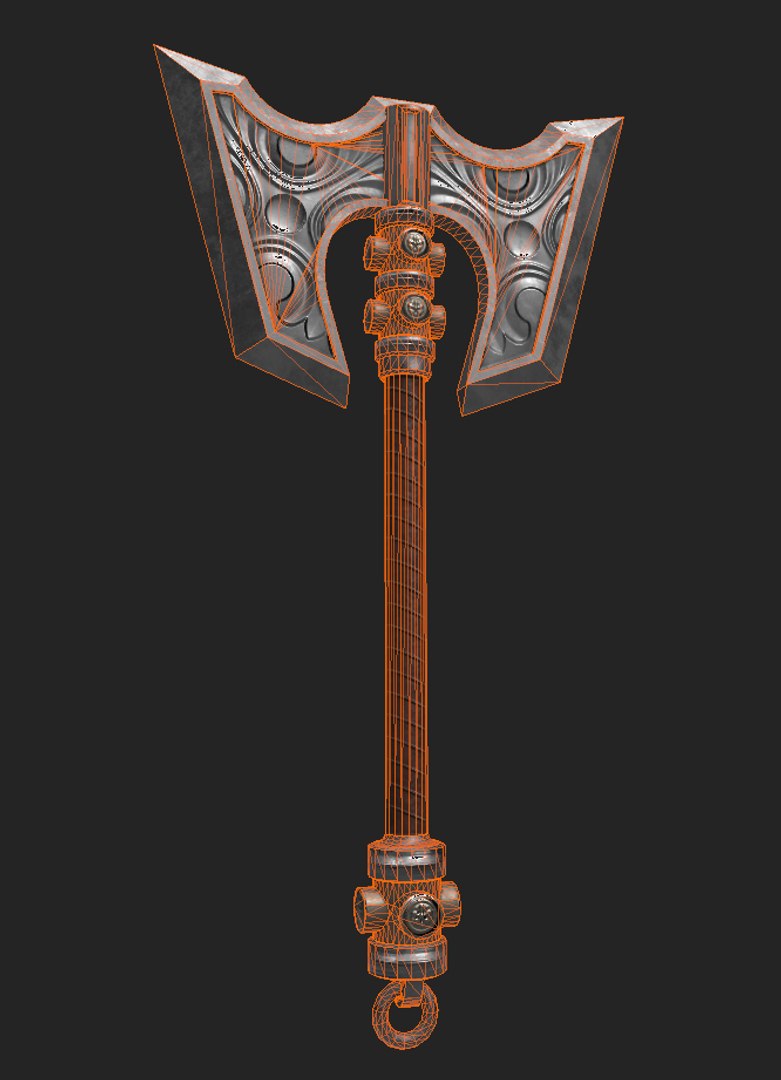 3D model ax weapon - TurboSquid 1593473