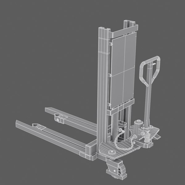 manual stacker 3d max