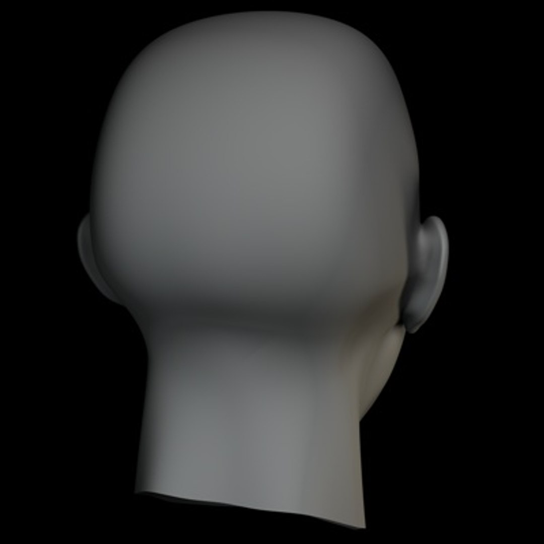 Maya Male Human Head Malehead
