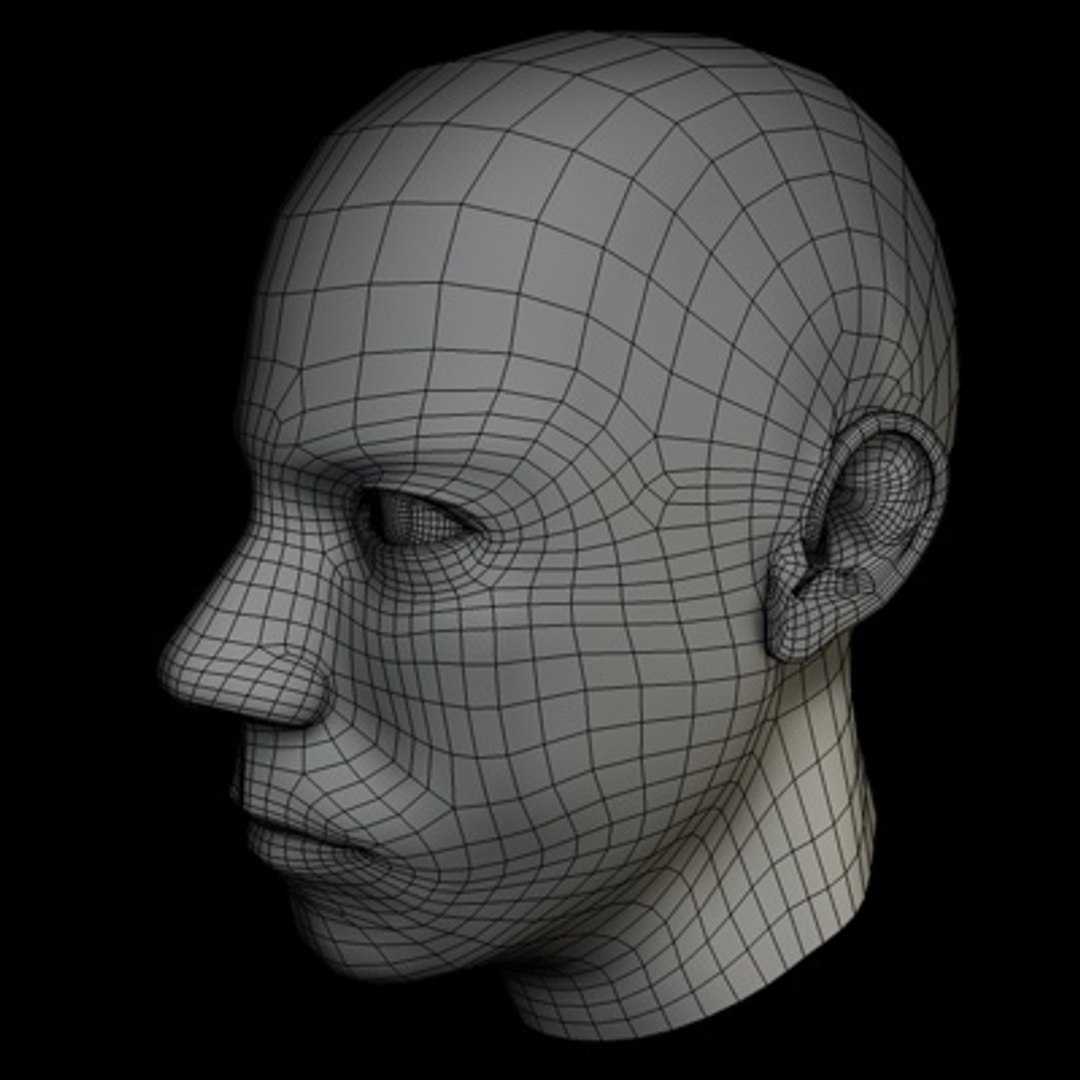 Maya Male Human Head Malehead