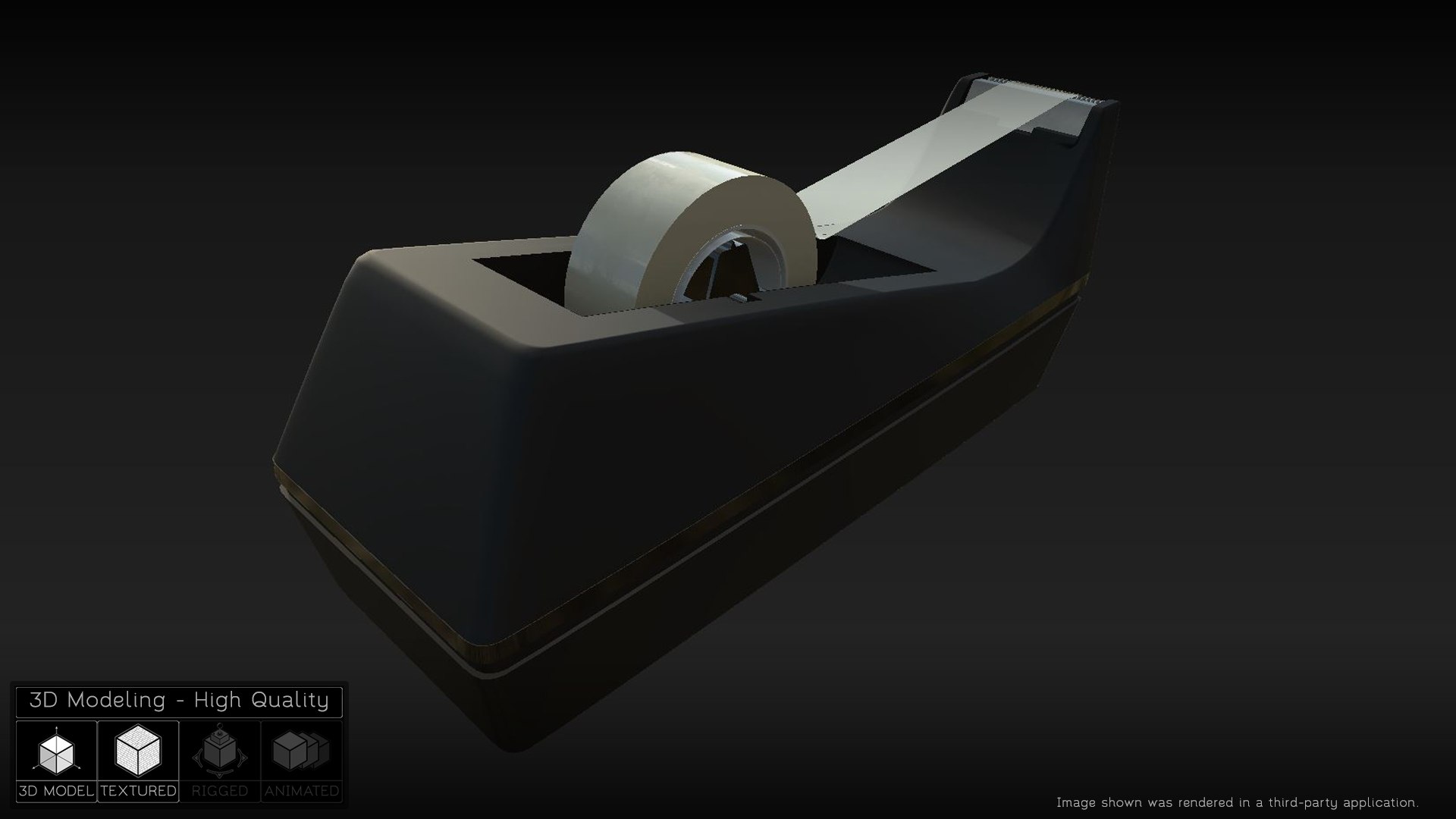 3d Model Tape Dispenser