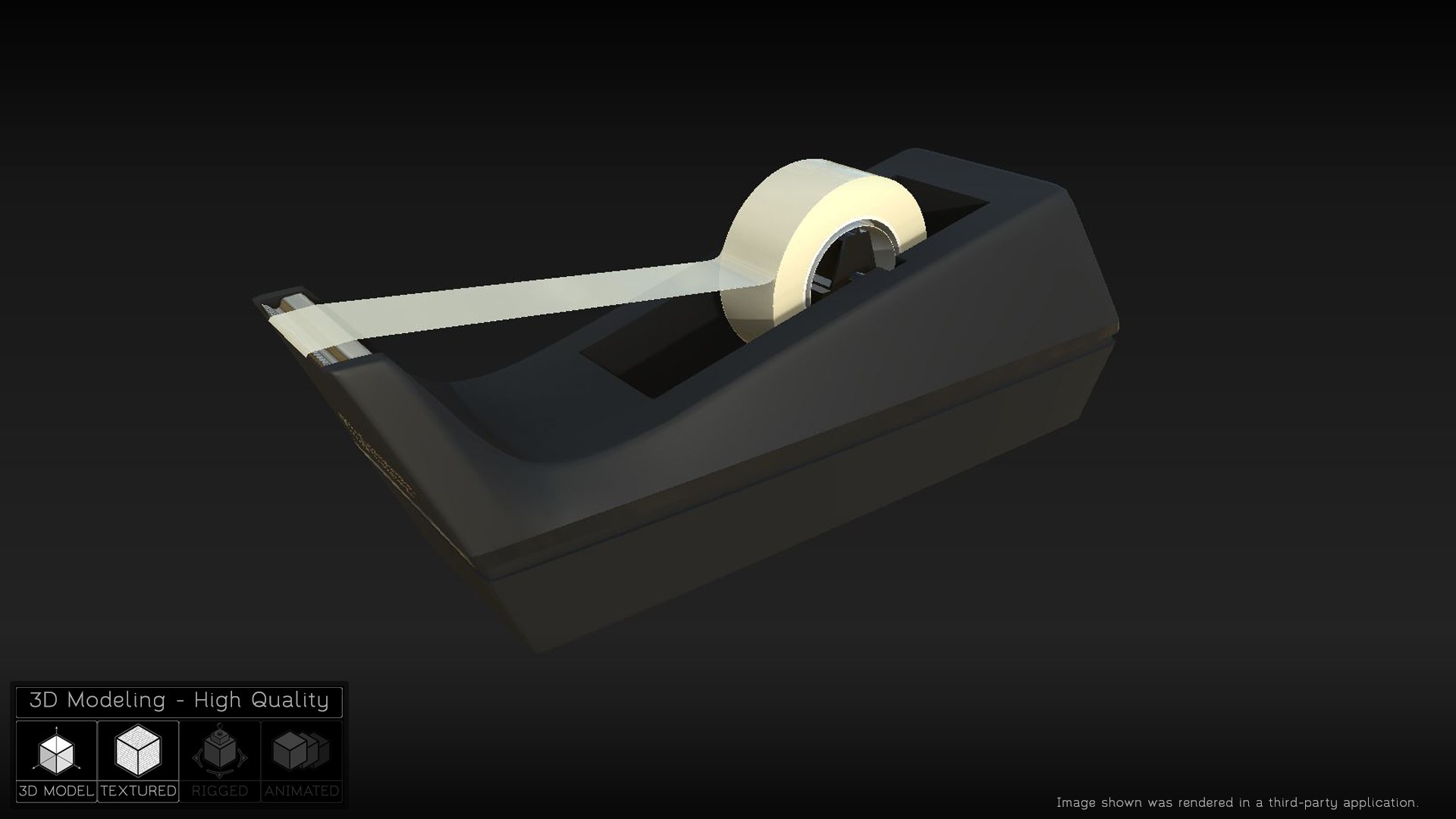 3d Model Tape Dispenser