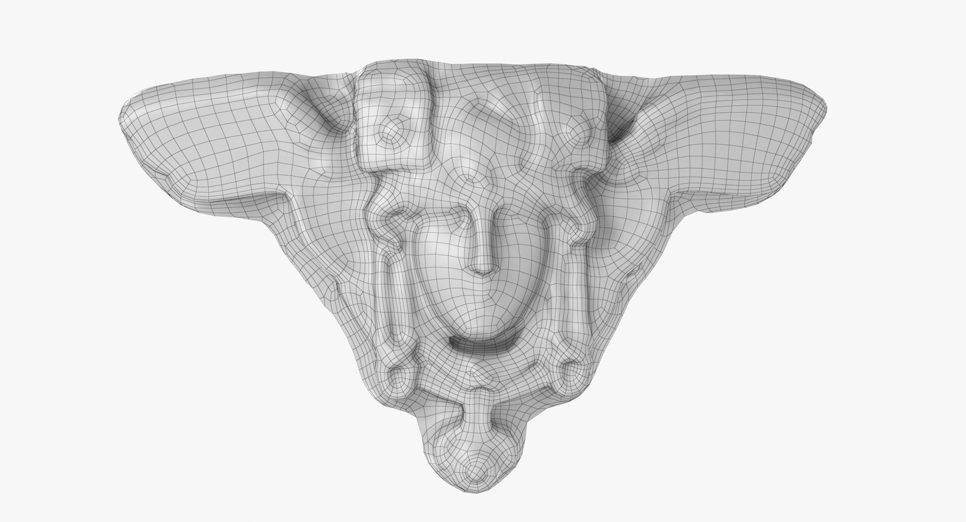 3D bas relief face model - TurboSquid 1283083
