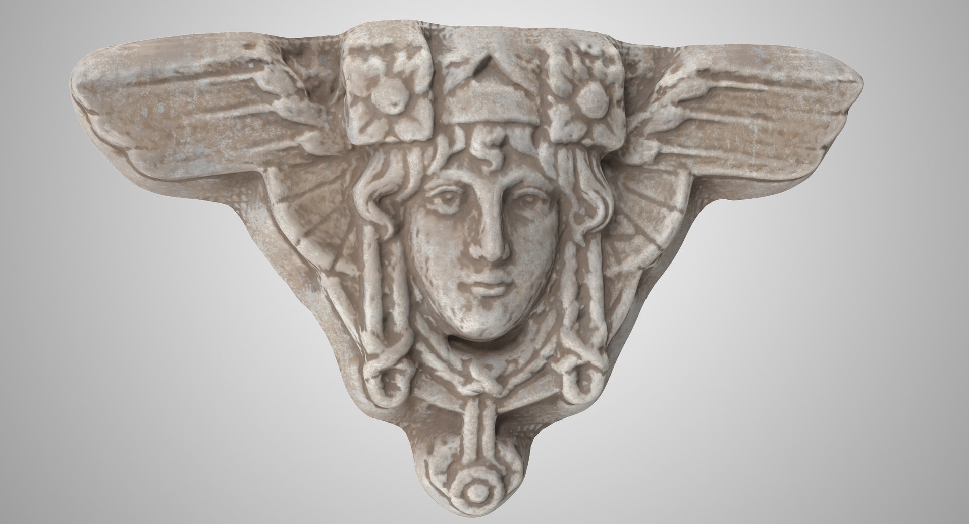 3D bas relief face model - TurboSquid 1283083