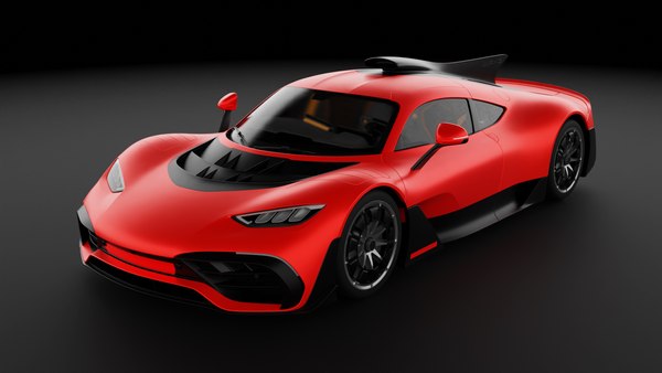 modelo 3d Mercedes AMG Proyecto 1 - TurboSquid 1959519