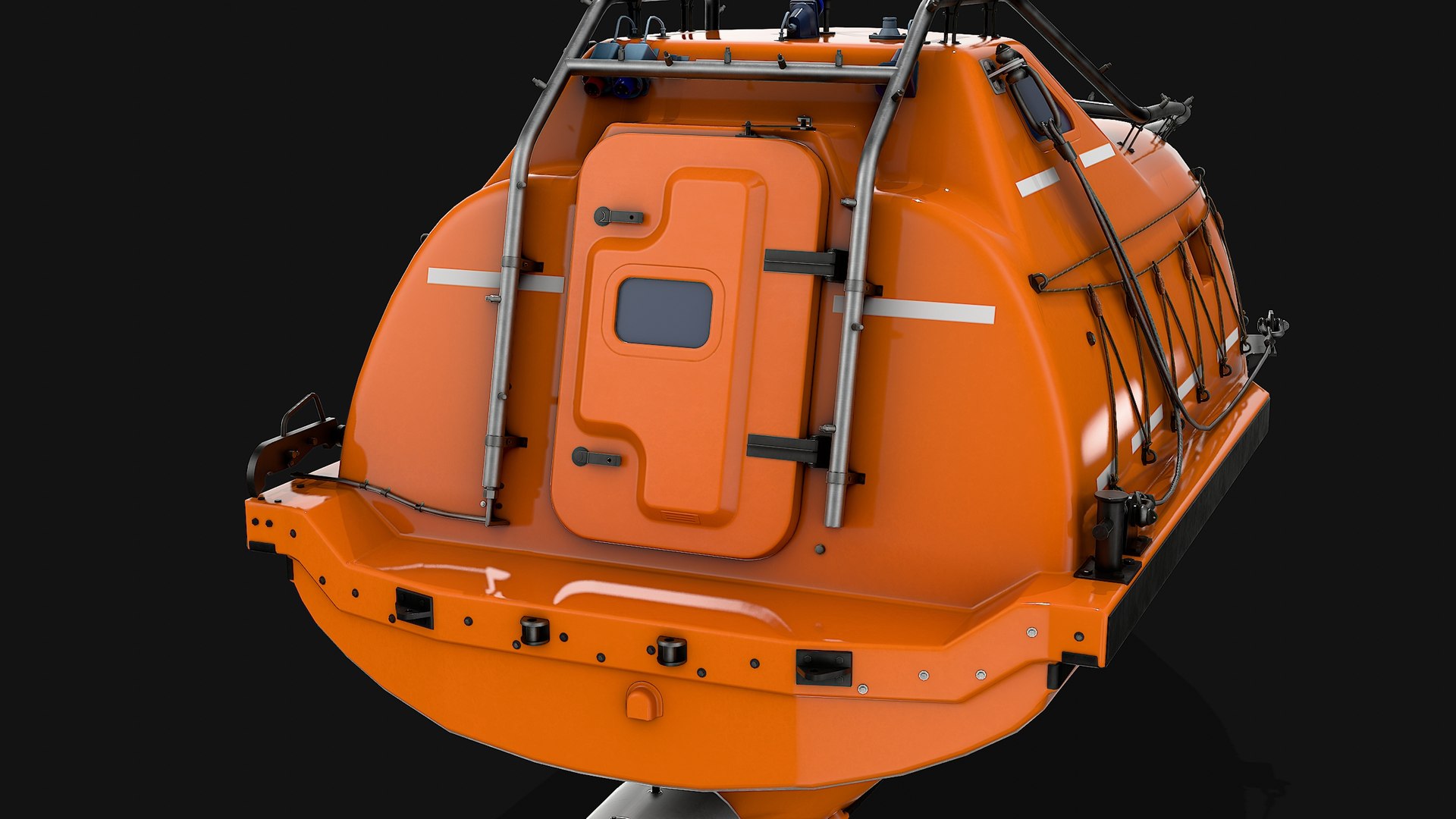 3D Freefall Lifeboat Model - TurboSquid 2257673