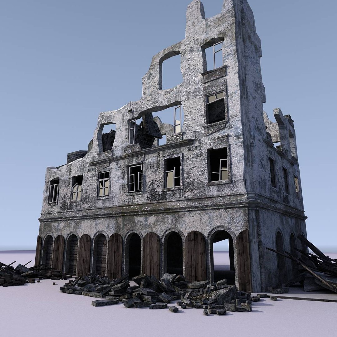building ww2 3d ma