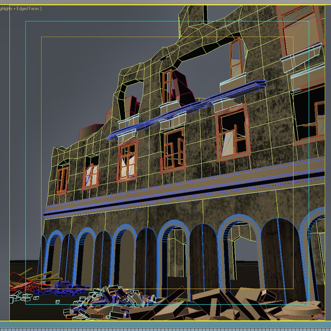 building ww2 3d ma