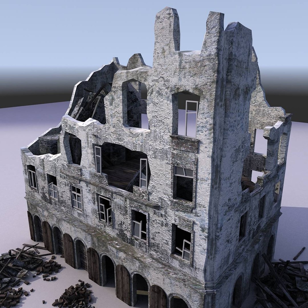 building ww2 3d ma