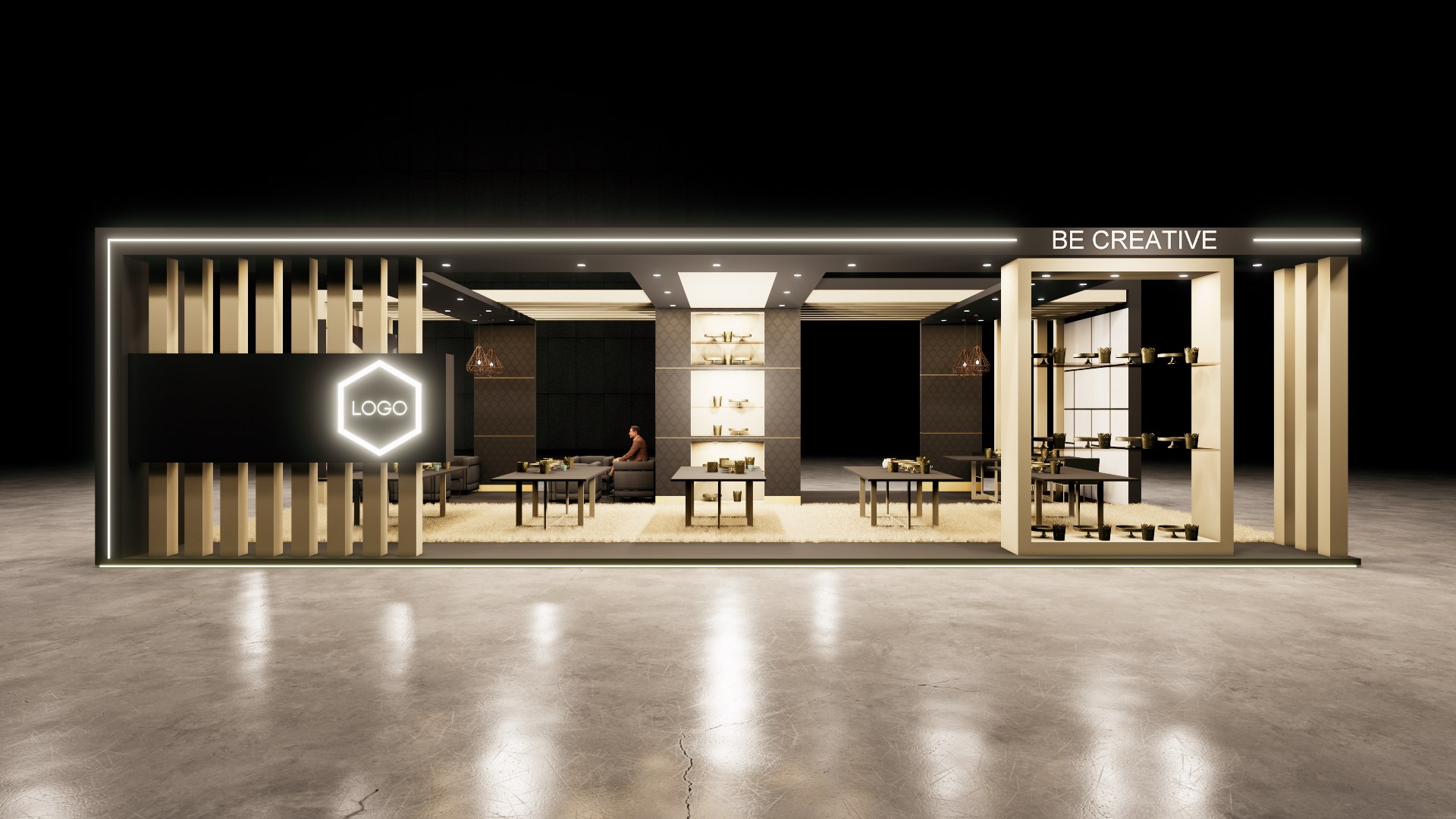 Booth Design 3D - TurboSquid 1688256