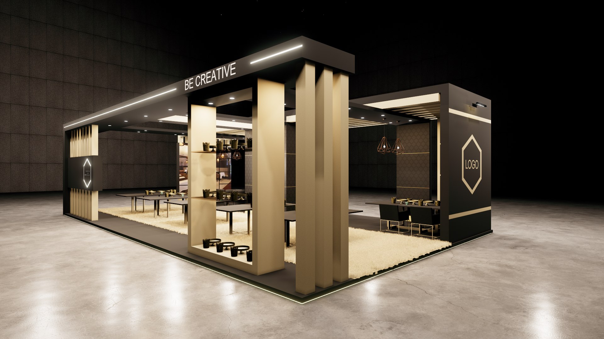 Booth Design 3D - TurboSquid 1688256