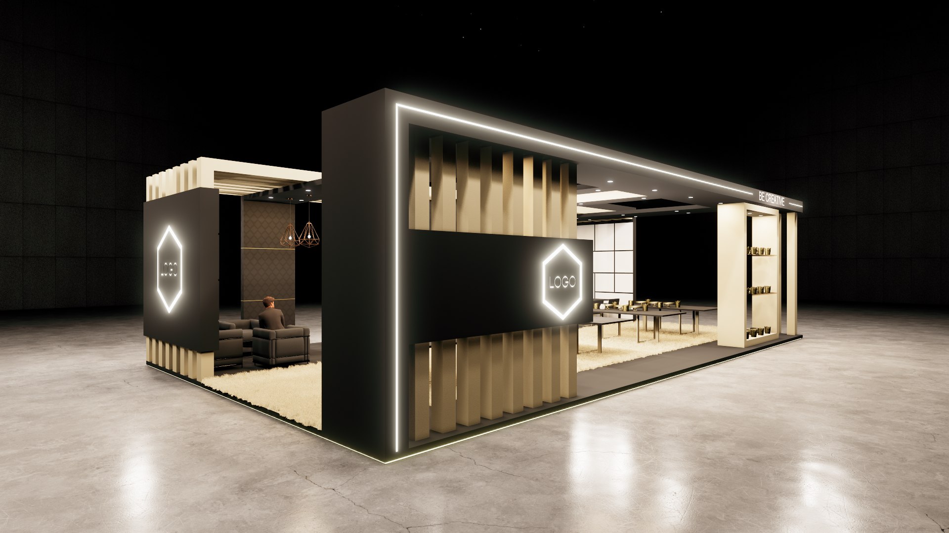 Booth Design 3D - TurboSquid 1688256