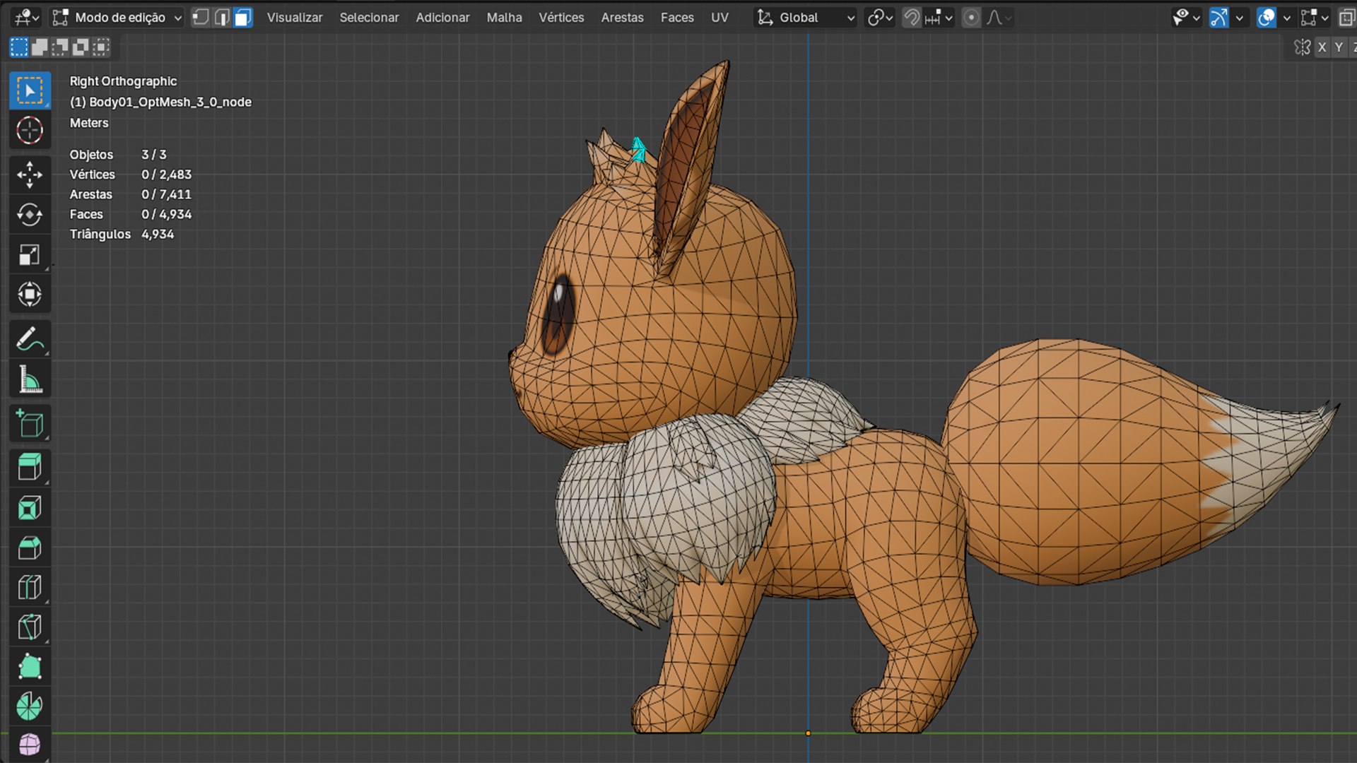 POKEMON Eevee Animated Game Already 3D Model - TurboSquid 2359664
