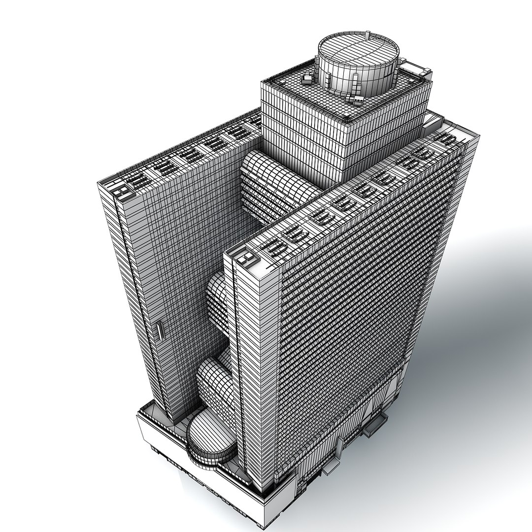 3D Marriott Marquis Building Model - TurboSquid 1370809