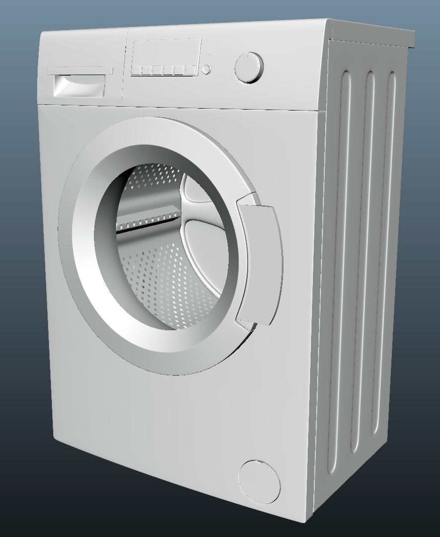 Washing Machine Bosch Maxx 3d Model