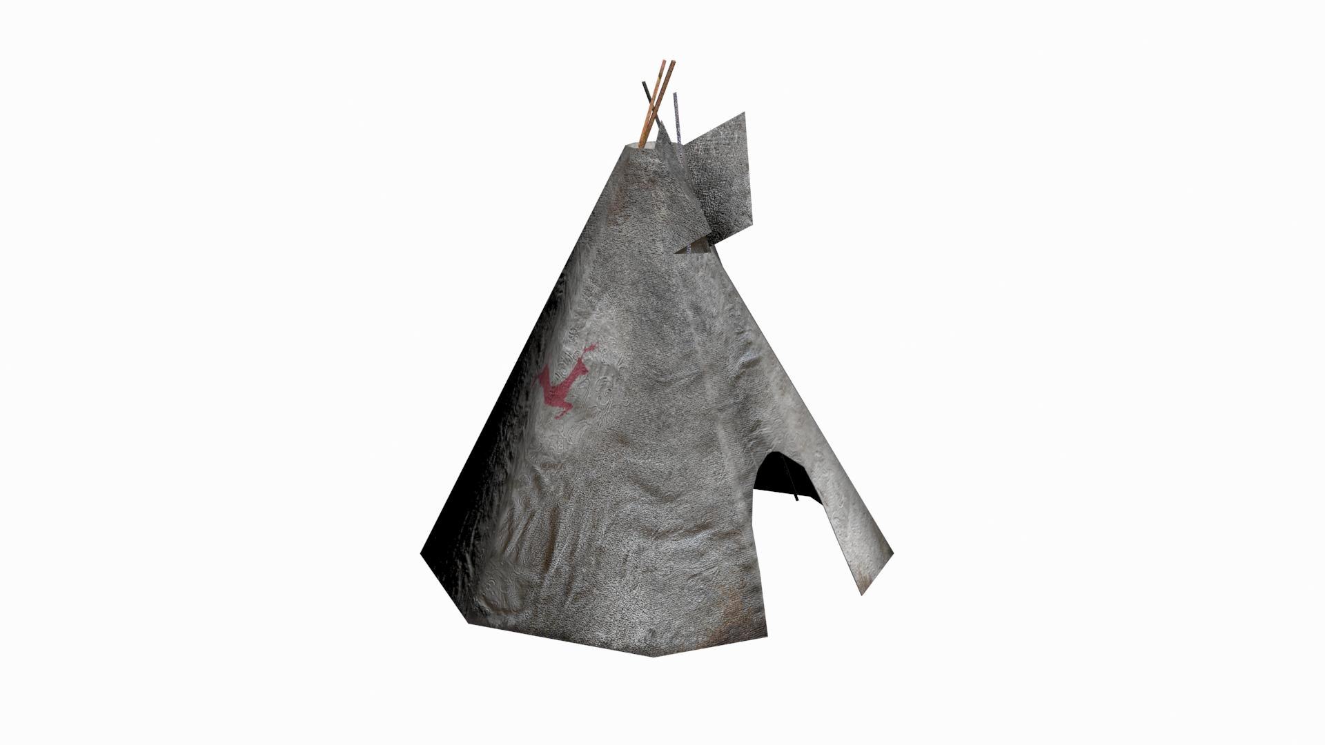 Indian Teepee 3D - TurboSquid 1971149