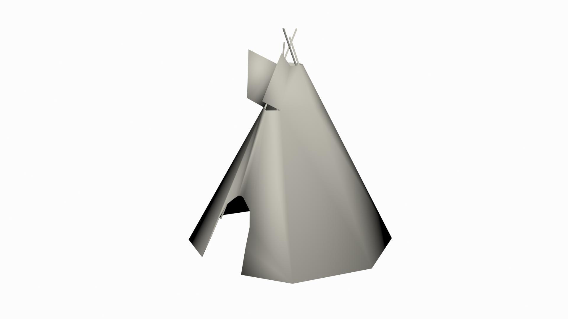 Indian Teepee 3D - TurboSquid 1971149