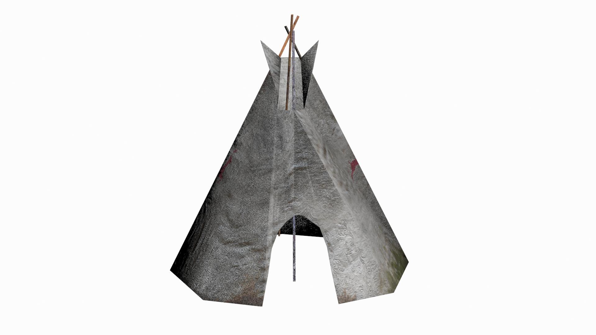 Indian Teepee 3D - TurboSquid 1971149