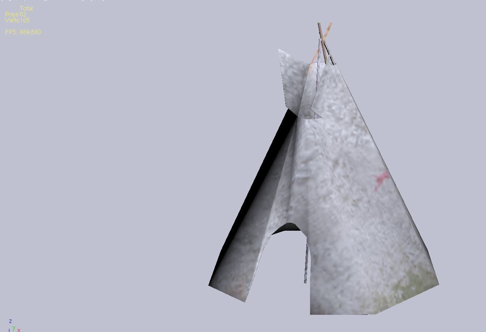 Indian Teepee 3D - TurboSquid 1971149