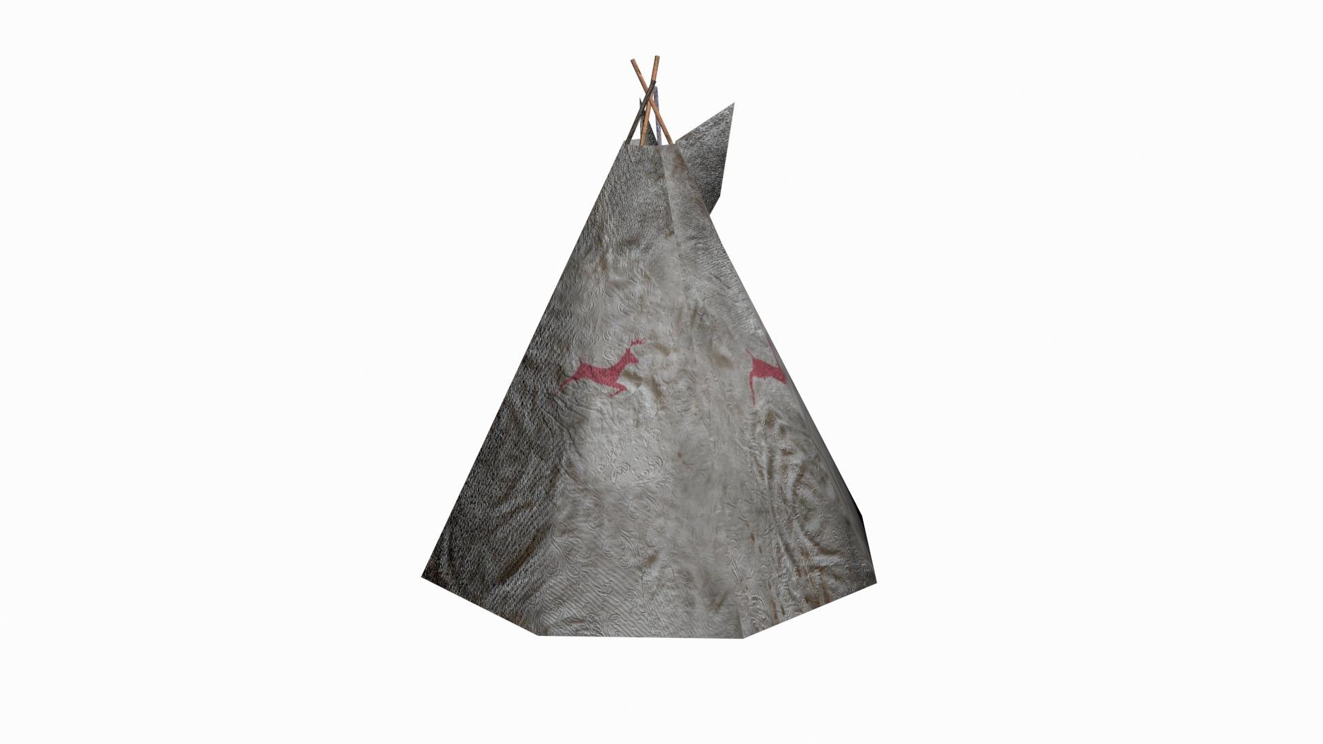 Indian Teepee 3D - TurboSquid 1971149