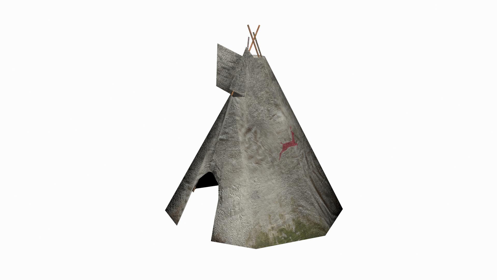 Indian Teepee 3D - TurboSquid 1971149